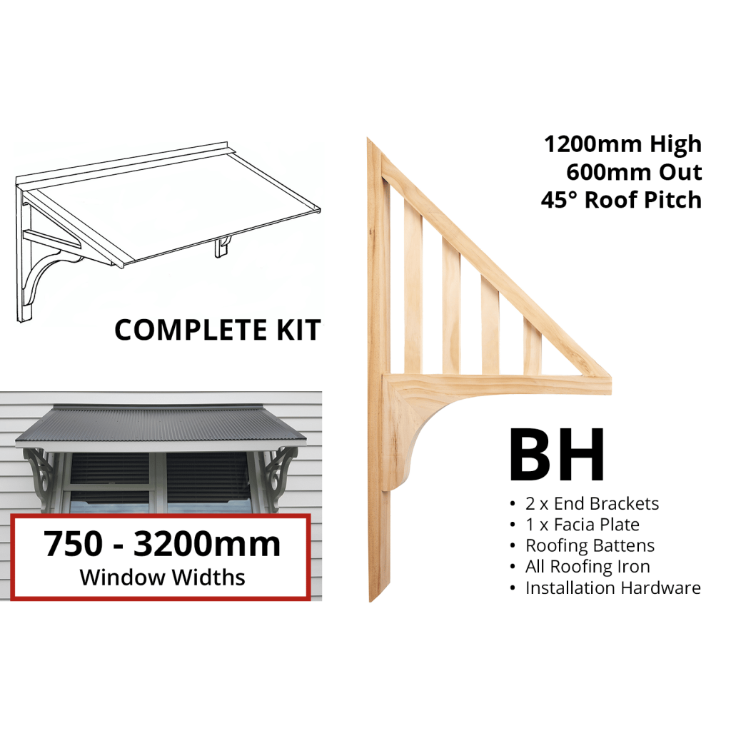 Door & Window Canopies / Window Awnings - Lyrebird Enterprises